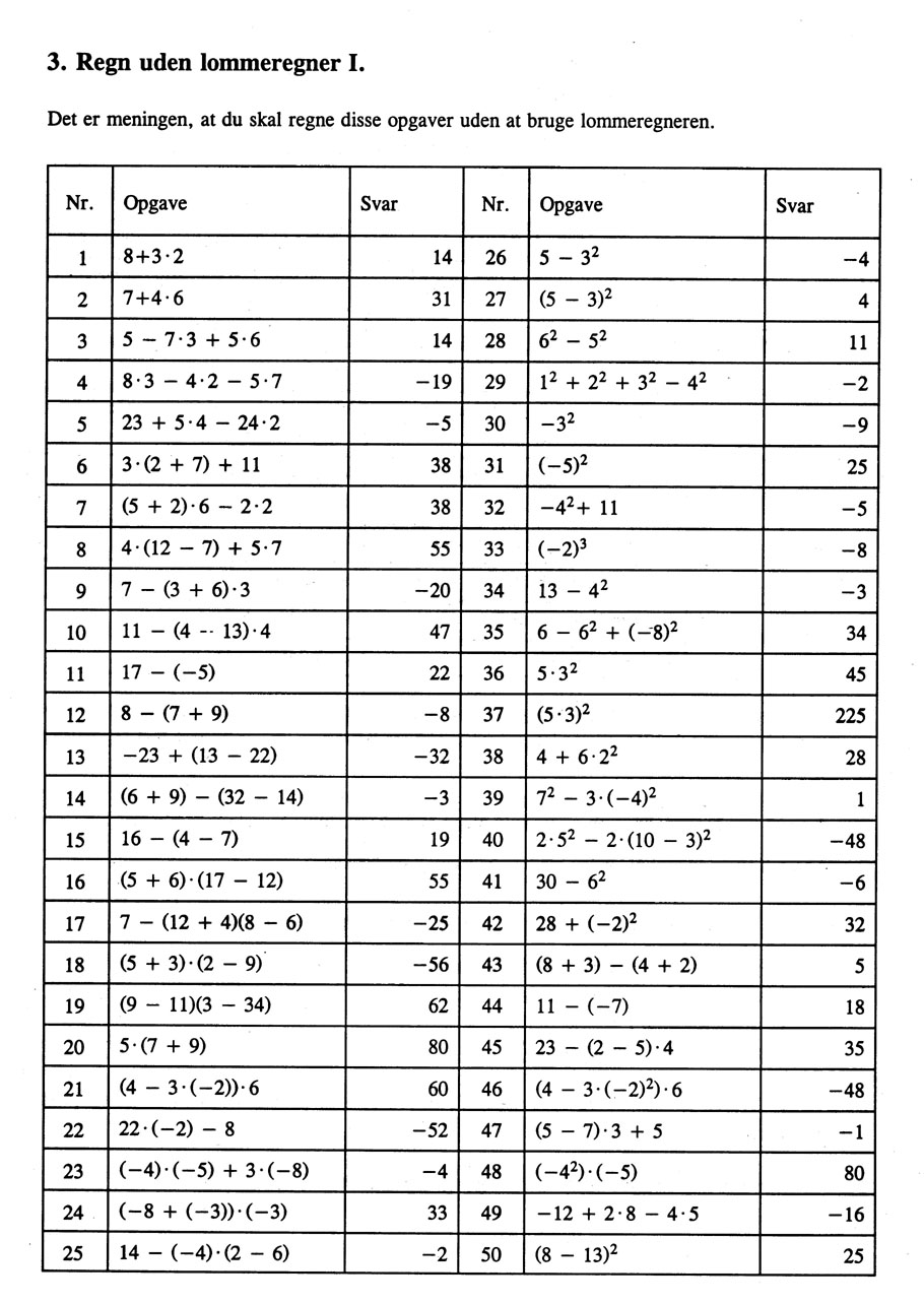 Matematikopgaver t&s